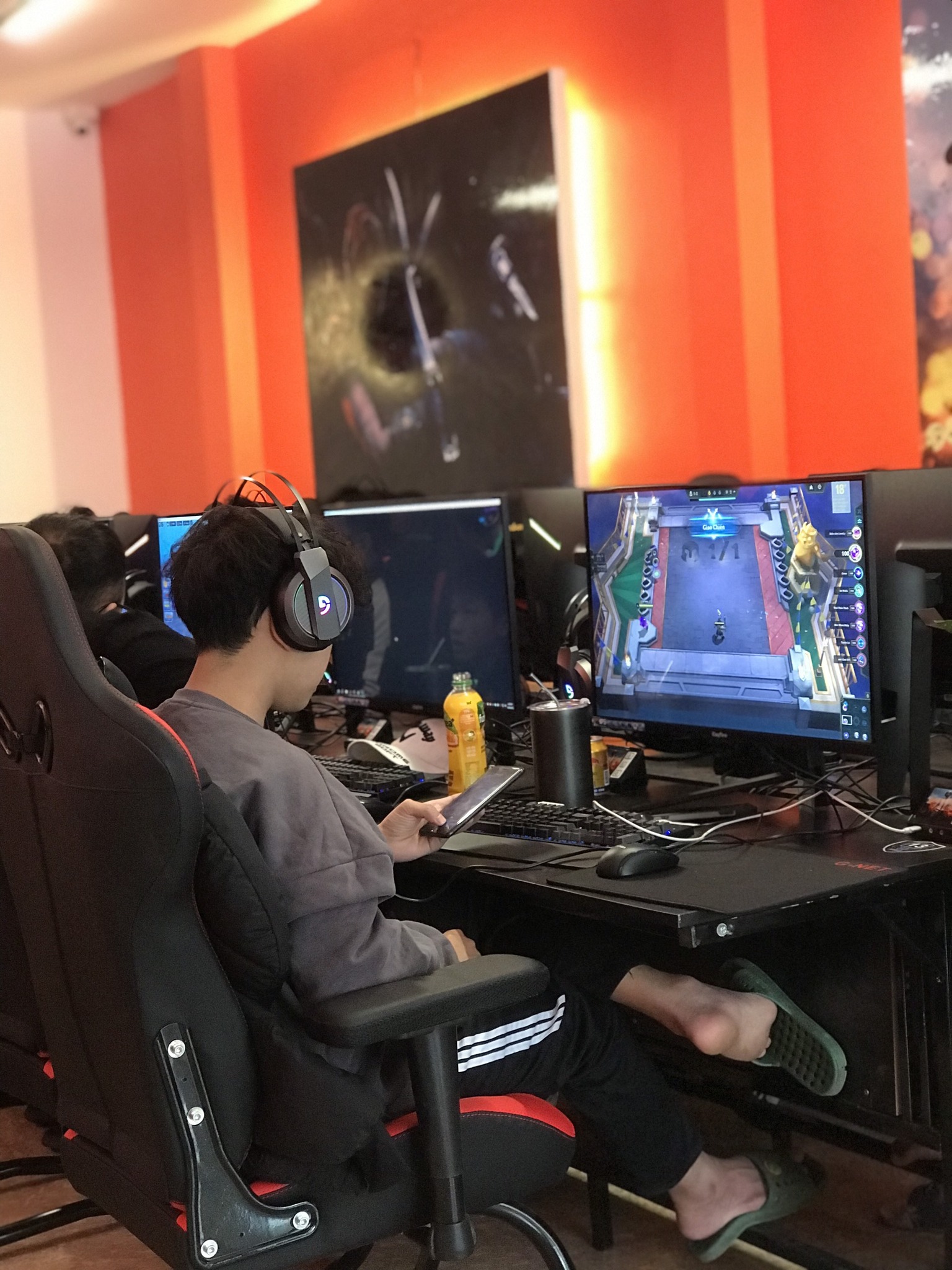 Thi công lắp đặt Báo Gaming 31 máy máy tại Từ Sơn - Bắc Ninh